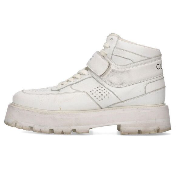 Celine | Shoes | Celine Bulky Logo High Cut Sneakers Mens 4 | Poshmark